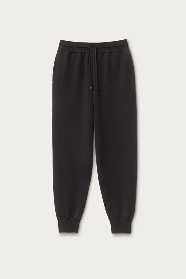 Iris Von Arnim Merino Trousers - Anthra/platinum