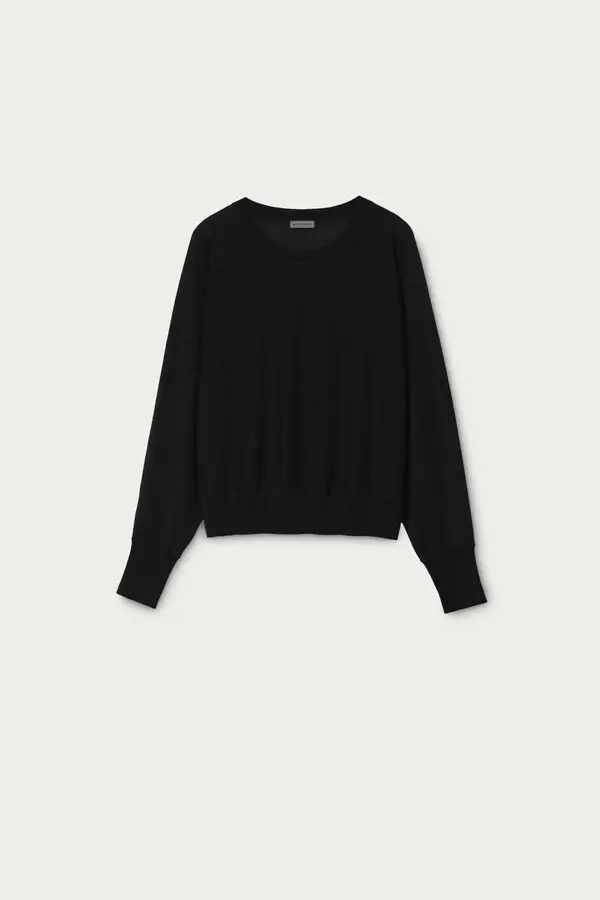 Iris Von Arnim Superfine Cashmere Shirt - Black