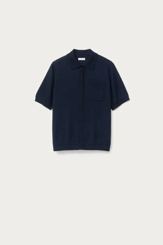 Iris Von Arnim Superfine Cashmere Shirt - Ocean