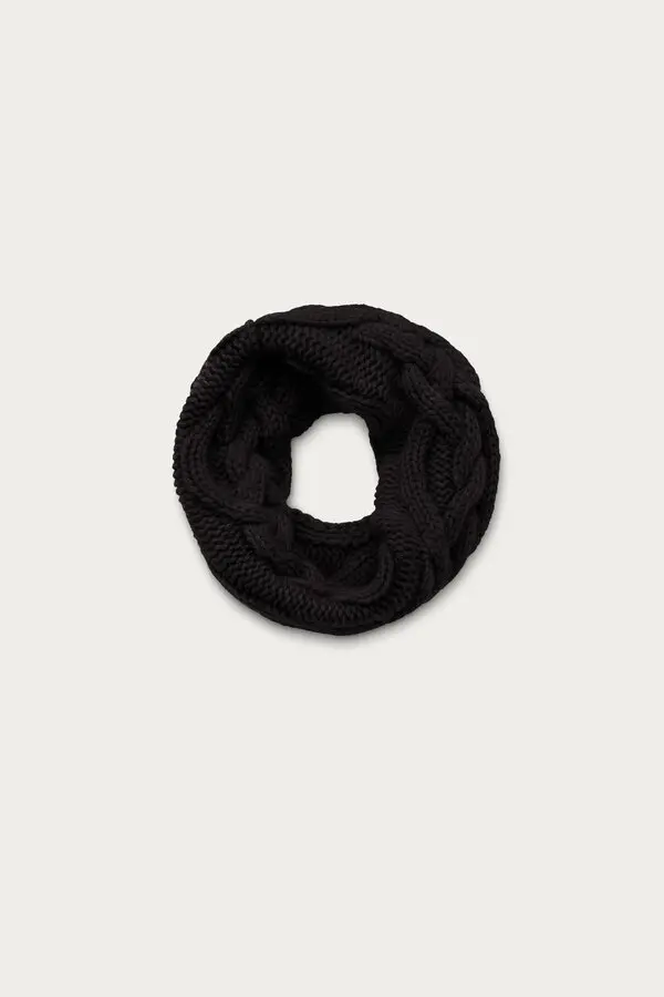 Iris Von Arnim Stonewashed Cashmere Scarf - Black