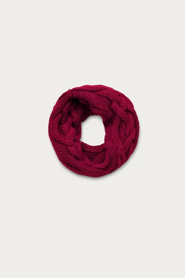 Iris Von Arnim Stonewashed Cashmere Scarf - Ruby Sw