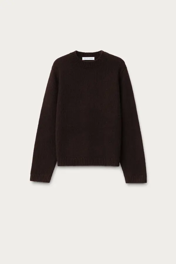 Iris Von Arnim Cashmere-silk Sweater - Chocolate