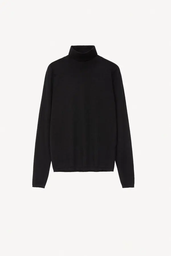 Iris Von Arnim Superfine Cashmere Sweater - Black