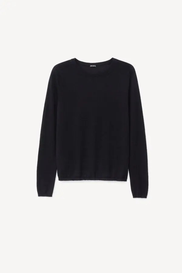 Iris Von Arnim Superfine Cashmere Sweater - Navy