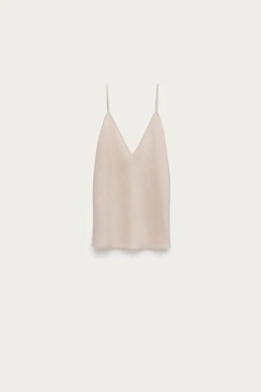 Iris Von Arnim Silk Top - Alabaster