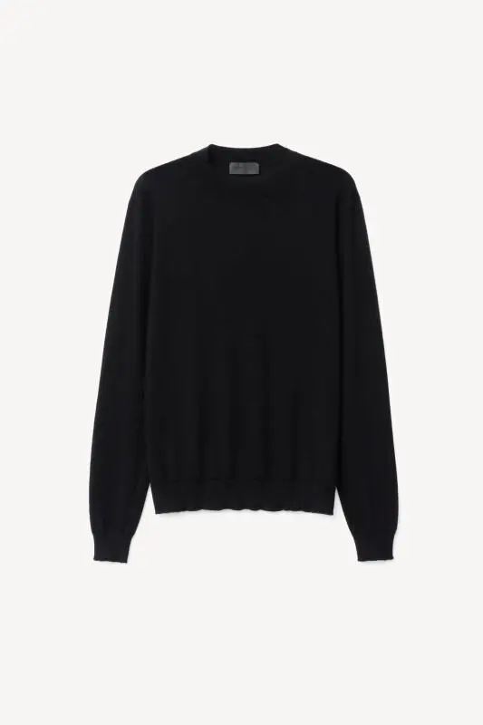 Iris Von Arnim Superfine Cashmere Sweater - Black