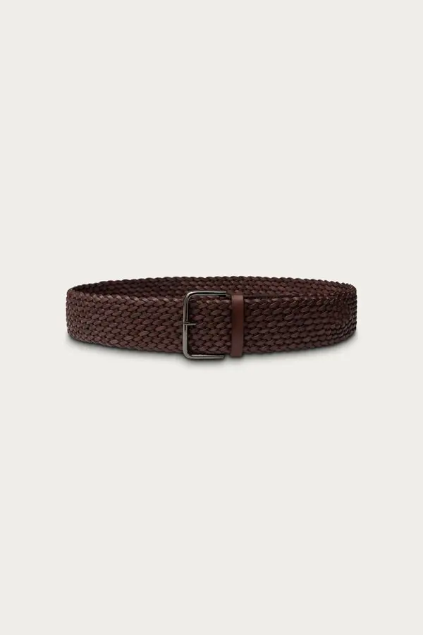 Iris Von Arnim Leather Belt - Chocolate