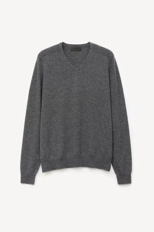 Iris Von Arnim Cashmere Sweater - Flannel-grey
