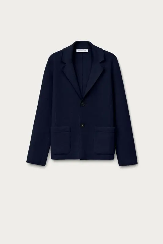 Iris Von Arnim Cashmere-silk Blazer - Midnight