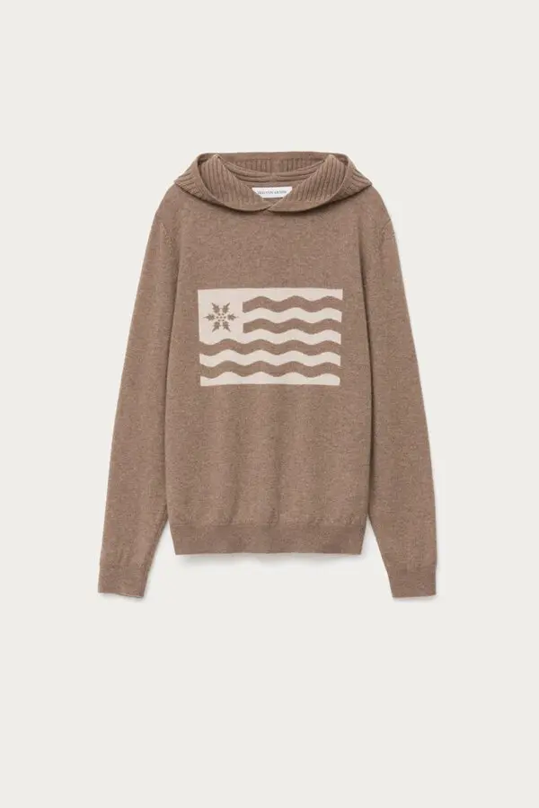 Iris Von Arnim Cashmere Sweater - Taupe/alabaster