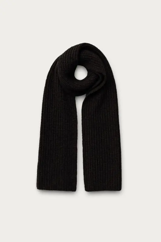 Iris Von Arnim Cashmere Scarf - Black