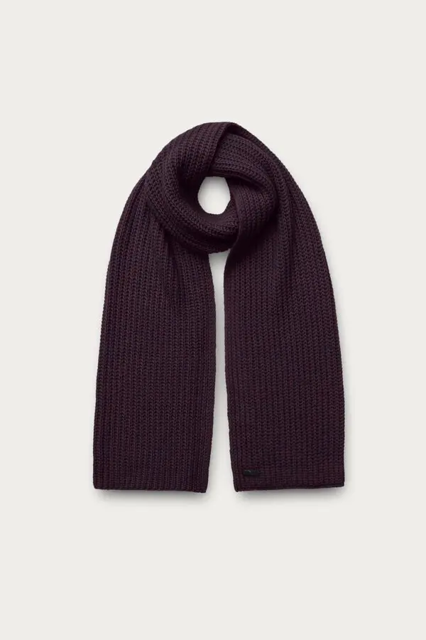 Iris Von Arnim Cashmere Scarf - Copper Melange