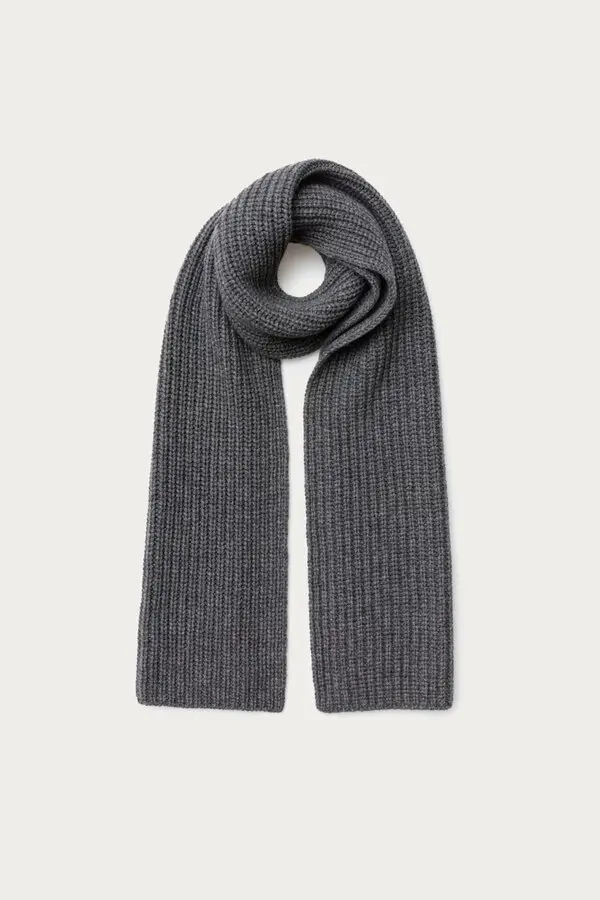 Iris Von Arnim Cashmere Scarf - Flannel-grey