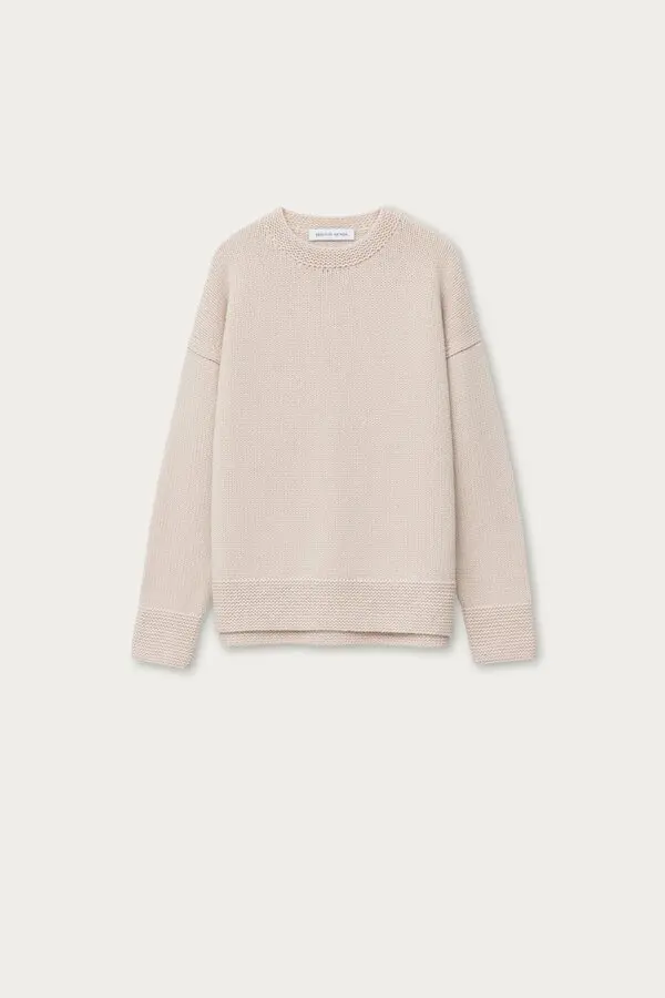 Iris Von Arnim Cashmere Sweater - Alabaster