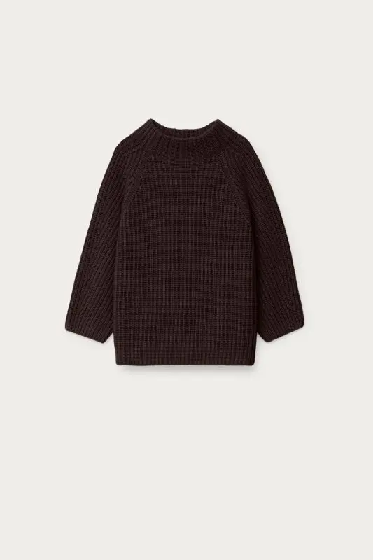 Iris Von Arnim Cashmere Sweater - Chocolate