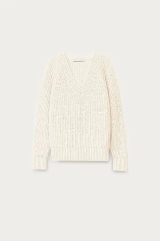 Iris Von Arnim Cashmere Sweater - Ecru
