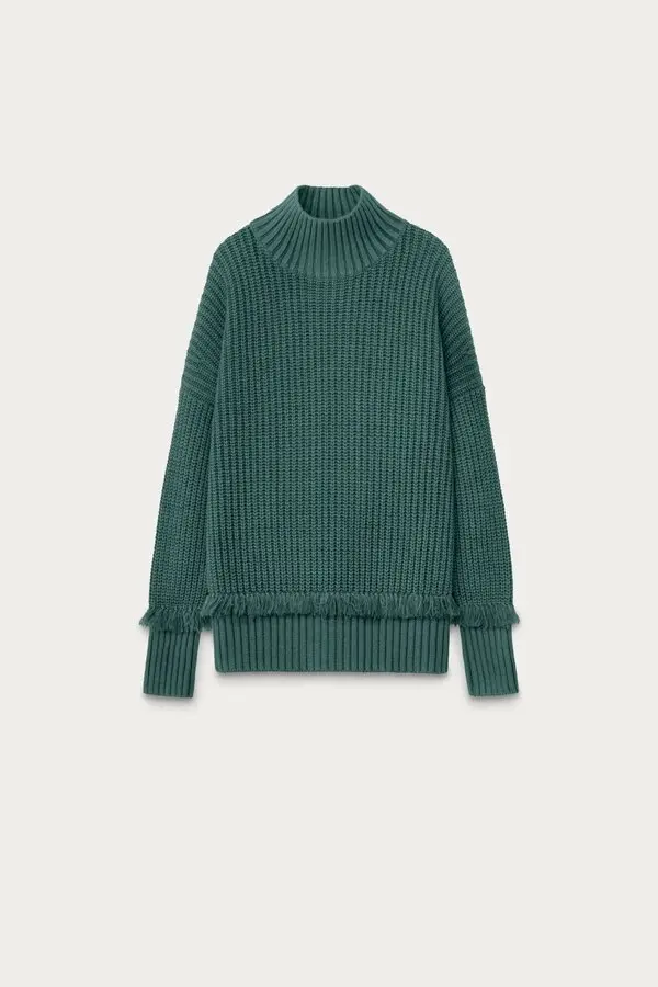 Iris Von Arnim Cashmere Sweater - Fern Sw