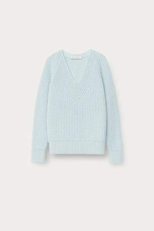 Iris Von Arnim Cashmere Sweater - Glacier