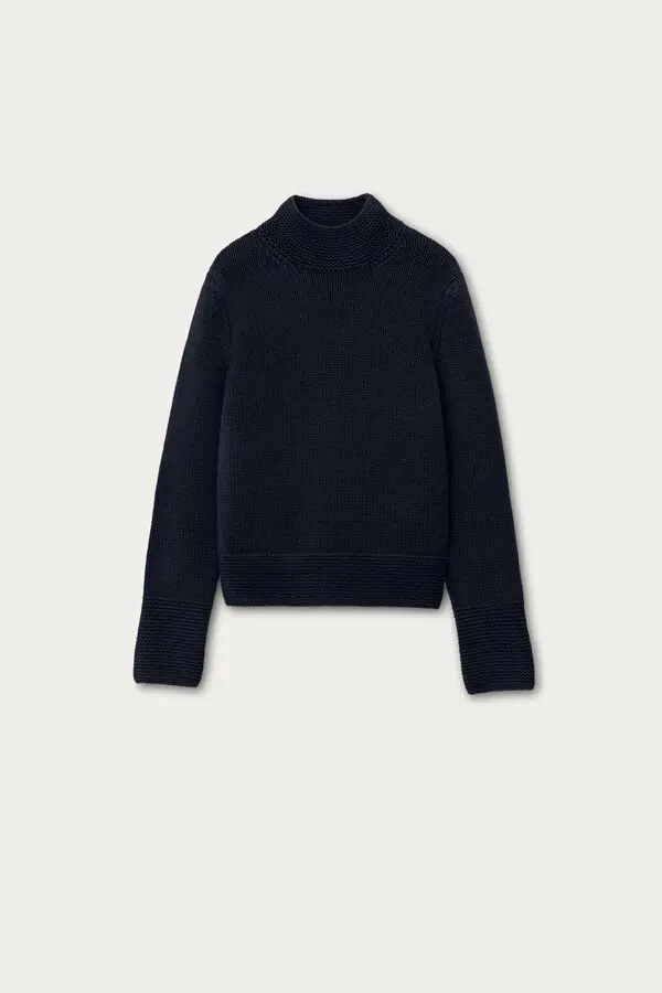 Iris Von Arnim Cashmere Sweater - Navy