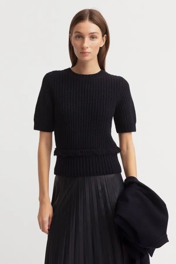 Iris Von Arnim Cashmere Sweater - Navy
