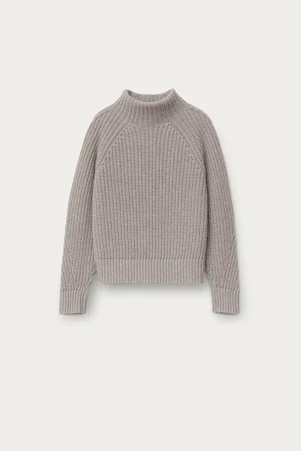Iris Von Arnim Cashmere Sweater - Pebble