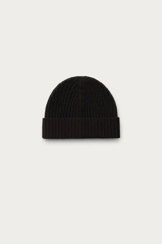Iris Von Arnim Cashmere Beanie - Black