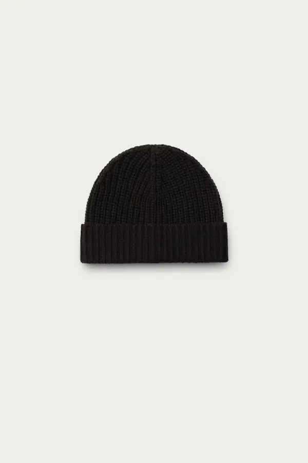 Iris Von Arnim Cashmere Beanie - Black