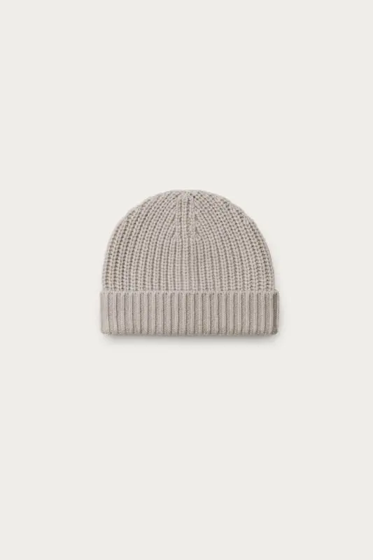 Iris Von Arnim Cashmere Beanie - Pebble