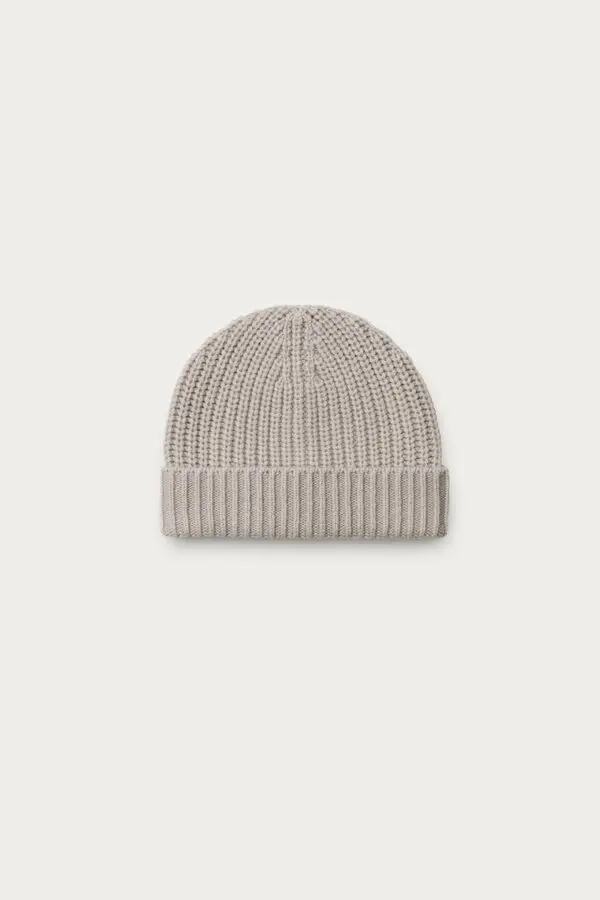 Iris Von Arnim Cashmere Beanie - Pebble
