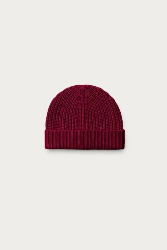 Iris Von Arnim Cashmere Beanie - Ruby