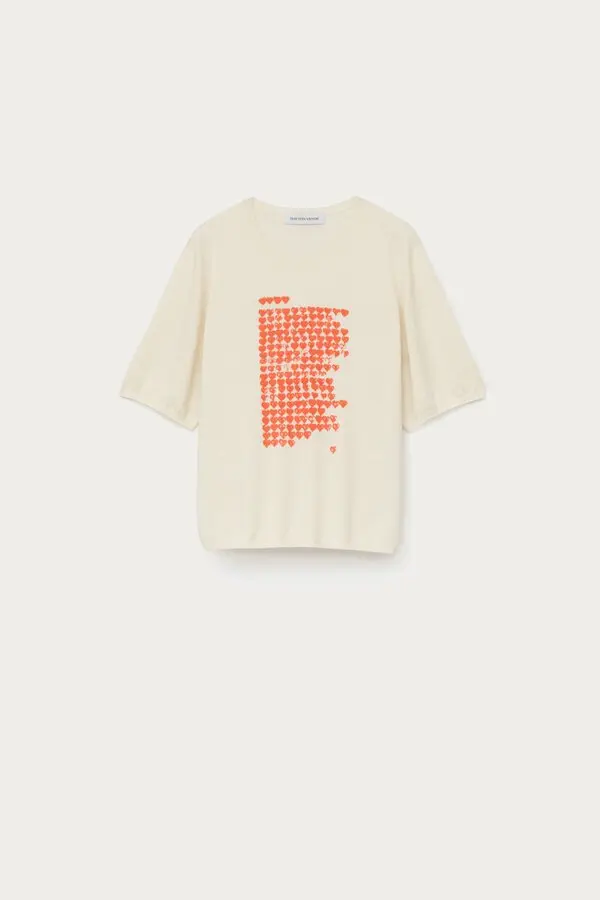 Iris Von Arnim Silk-cashmere T-shirt