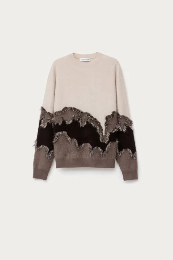 Iris Von Arnim Brushed Cashmere Sweater