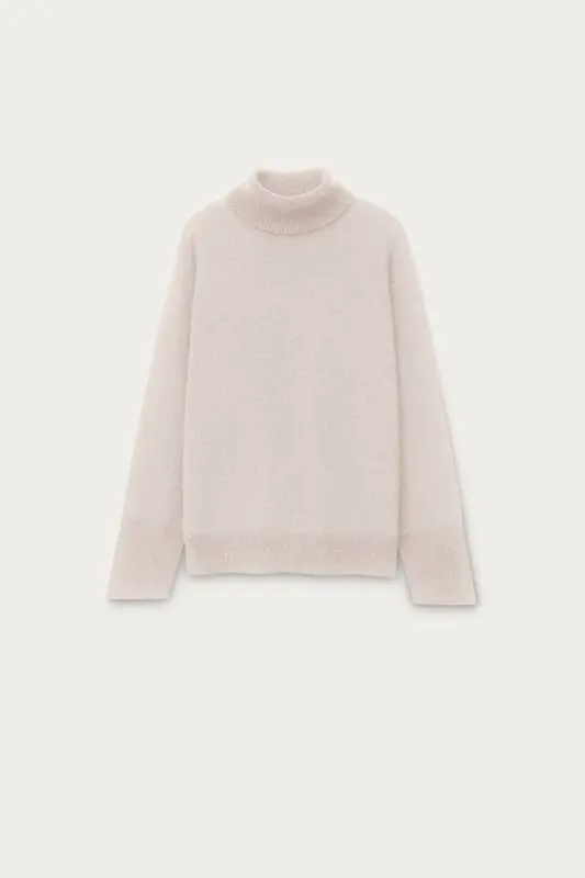 Iris Von Arnim Cashmere-silk Sweater - Alabaster