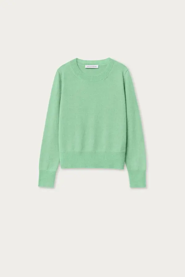 Iris Von Arnim Cashmere-silk Sweater - Mint