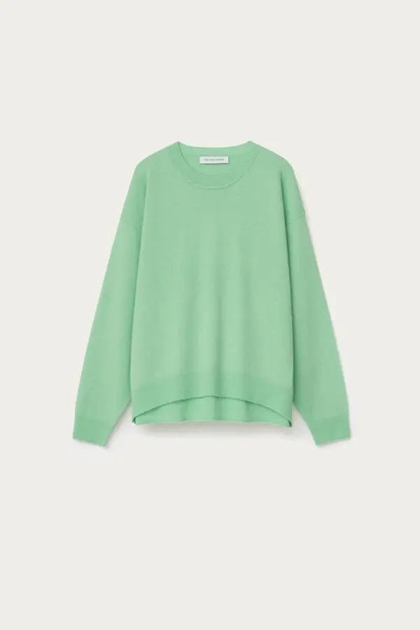 Iris Von Arnim Cashmere-silk Sweater - Mint