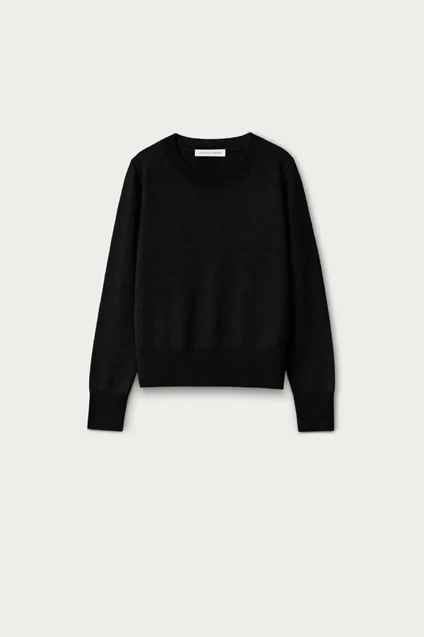 Iris Von Arnim Cashmere-silk Sweater - Navy