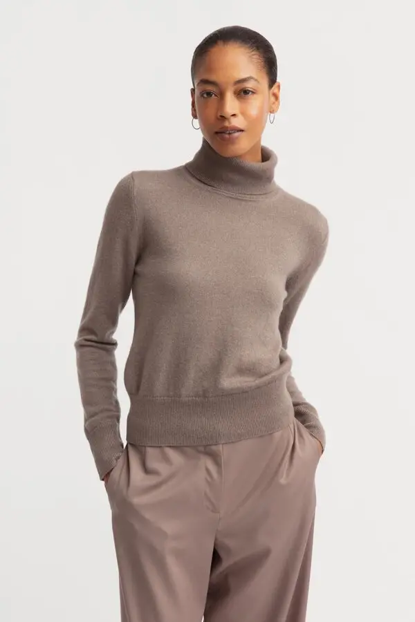Iris Von Arnim Cashmere-silk Sweater - Taupe