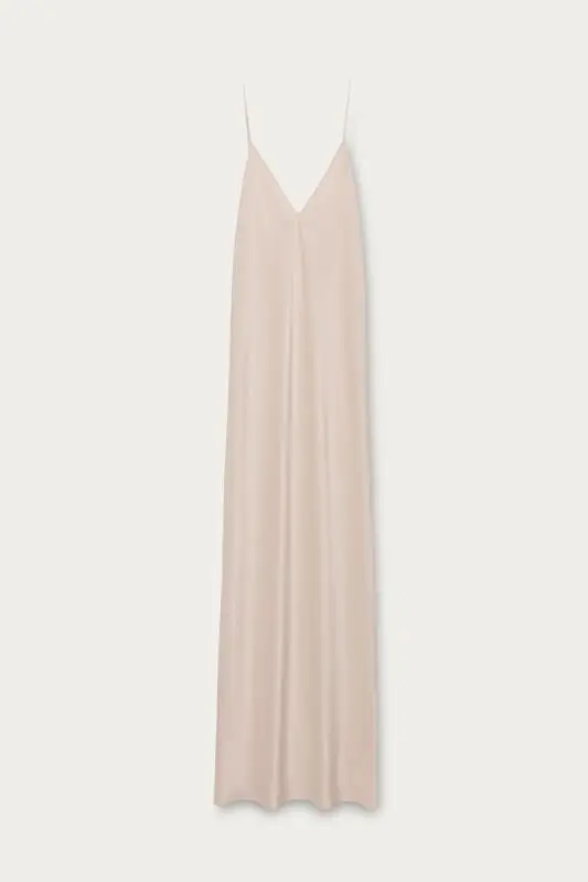 Iris Von Arnim Silk Dress - Alabaster