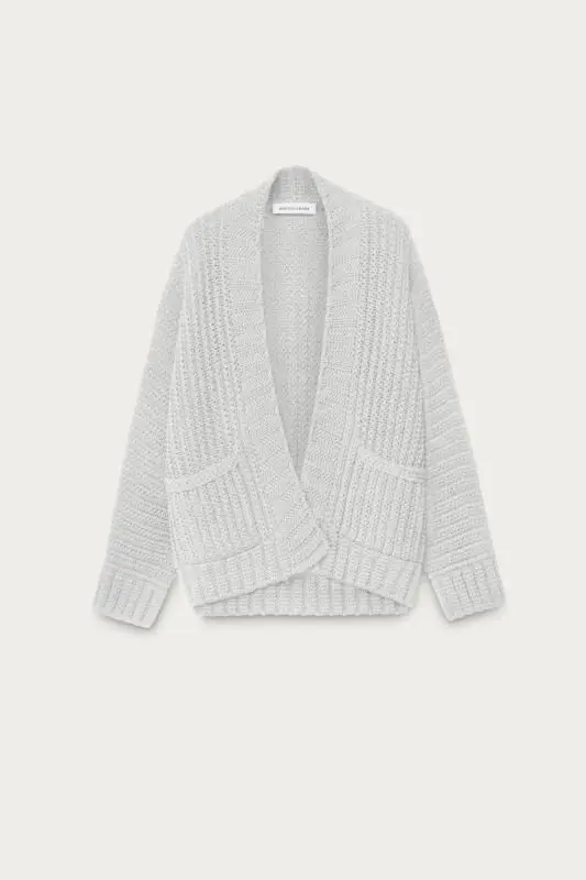 Iris Von Arnim Cashmere Cardigan - Chalk