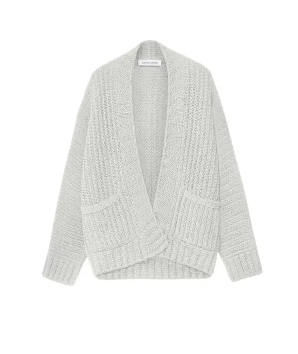 Iris Von Arnim Cashmere Cardigan - Chalk