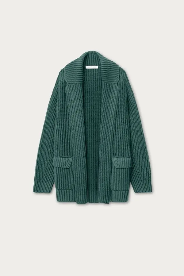 Iris Von Arnim Cashmere Cardigan - Fern Sw