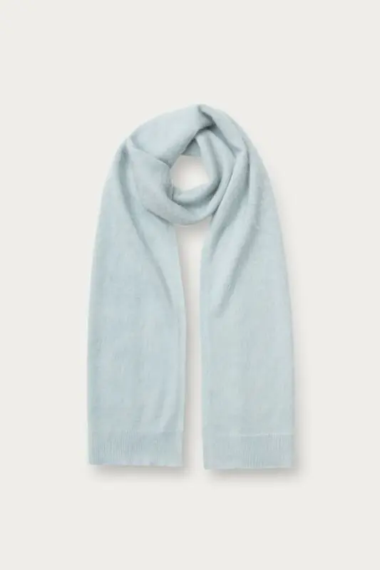 Iris Von Arnim Brushed Cashmere Scarf - Glacier
