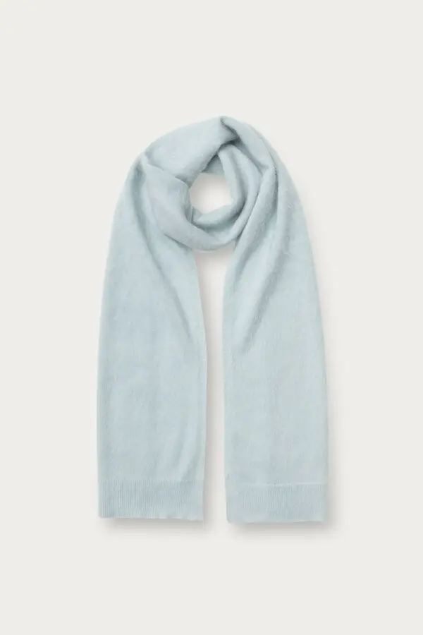 Iris Von Arnim Brushed Cashmere Scarf - Glacier