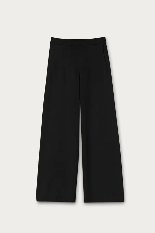 Iris Von Arnim Cashmere-silk Trousers - Black