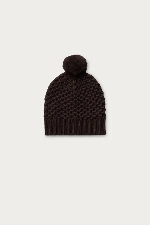 Iris Von Arnim Cashmere-silk Hat - Chocolate
