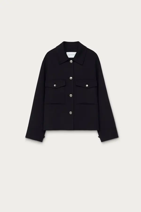 Iris Von Arnim Doubleface Jacket - Navy