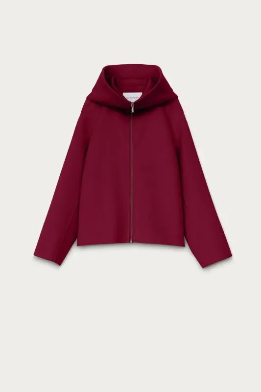 Iris Von Arnim Doubleface Jacket - Ruby