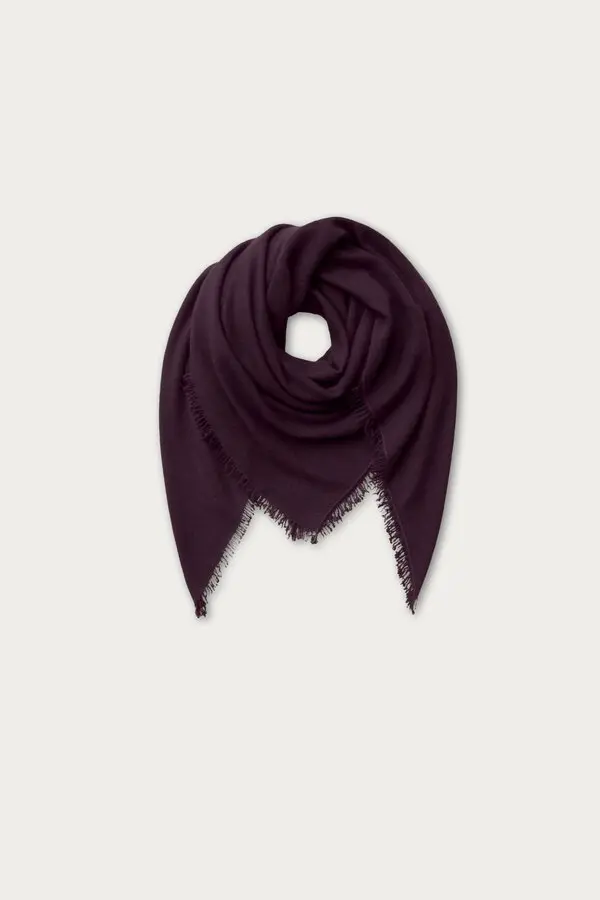 Iris Von Arnim Cashmere Scarf - Barolo