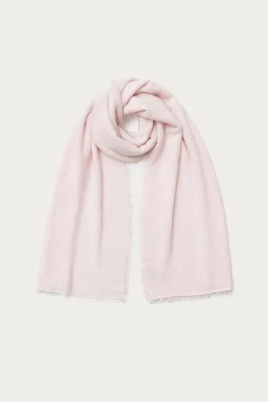 Iris Von Arnim Cashmere Scarf - Rose