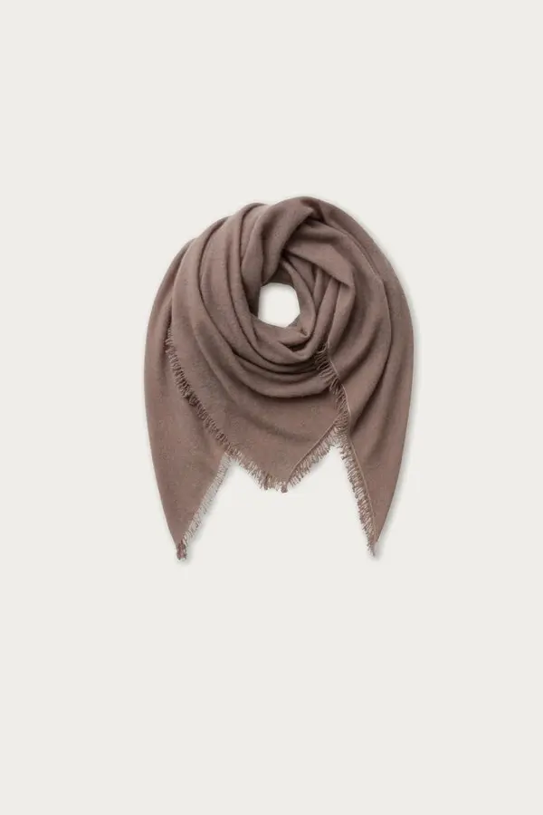 Iris Von Arnim Cashmere Scarf - Taupe